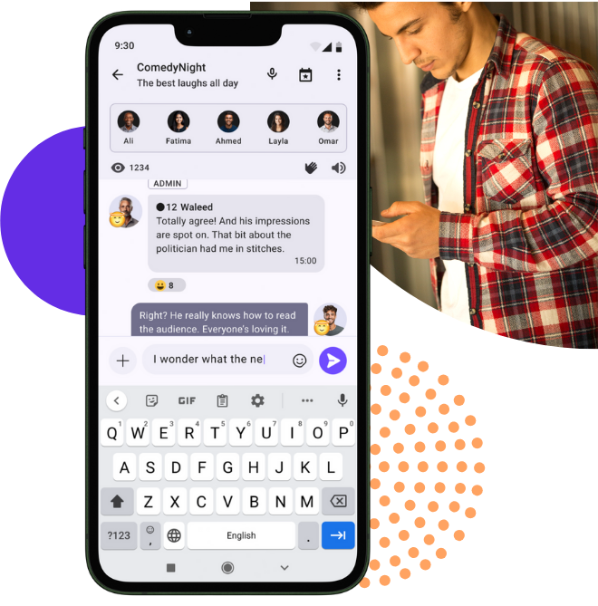 Enhancing the power of community and Arabic live entertainment. | hedgehog lab